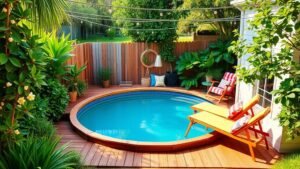12 Small Backyard Above Ground Pool Ideas on a Budget - Lush Backyard