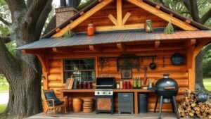 21 Backyard BBQ Shack Ideas for Outdoor Fun - Lush Backyard