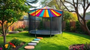 14 Creative Backyard Trampoline Ideas for Fun - Lush Backyard